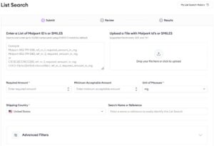 Discover the Power of Molport List Search Tool